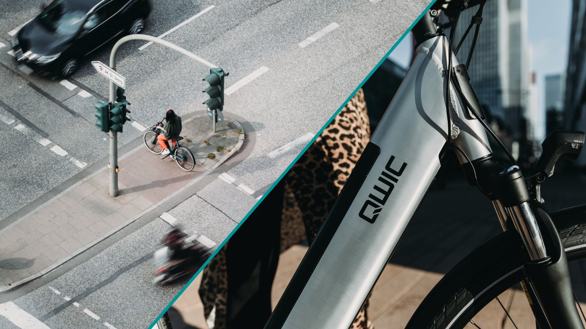 Urban e-bikes | QWIC's perfect electric city bike